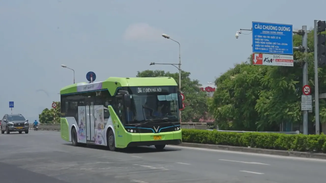Tuyến buýt 34 kết nối với trung tâm thành phố